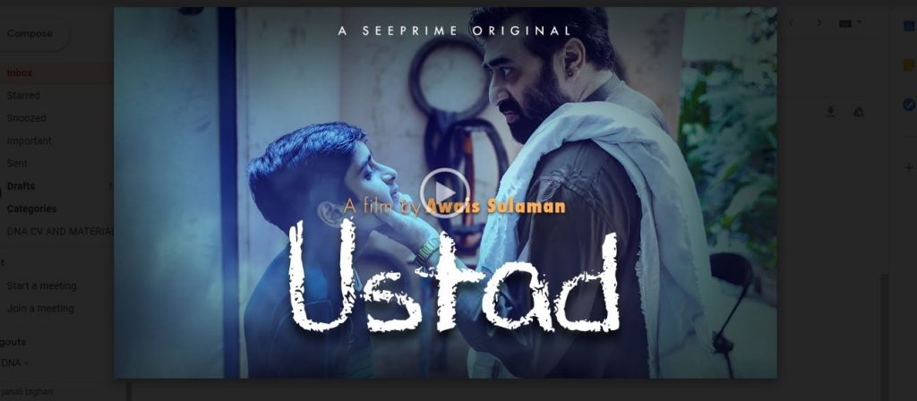 See prime releases short film ‘Ustad’ featuring Yasir Nawaz - Islamabad ...