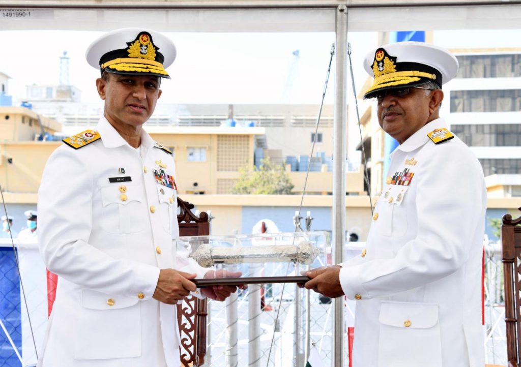 Induction Ceremony Of Pakistan Navy Ship Tabuk Held At Karachi ...