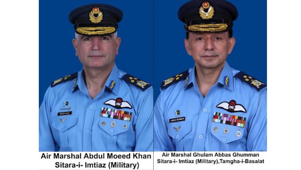 Two air officers promoted to rank of air marshal - Islamabad Post