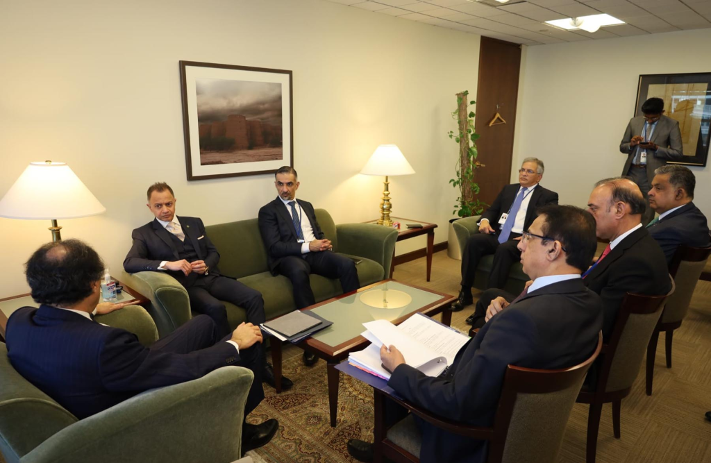 Finance Minister meeting with Dr. Adnan Chilwan, Group CEO of Dubai ...