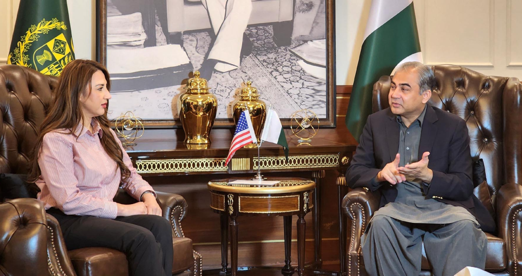 Acting U.S. Ambassador Natalie Baker Calls on Interior Minister Mohsin ...