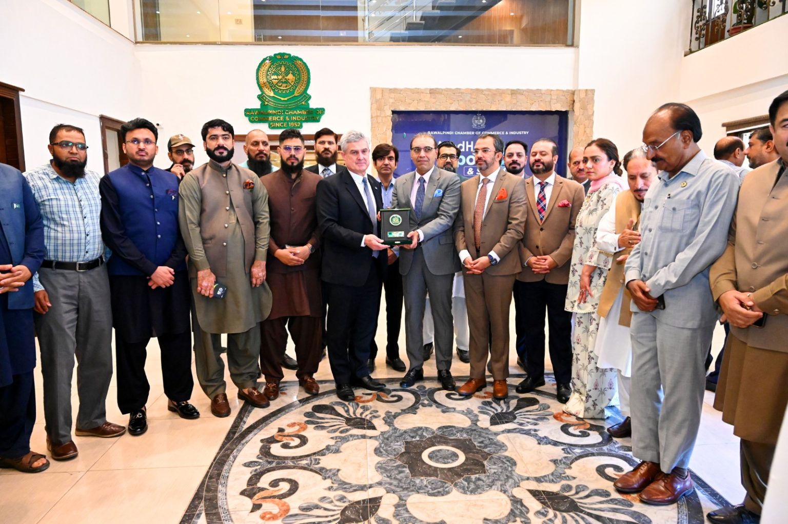 Visit of Mr. Rudolph Pierre Jordaan, Acting High Commissioner of the ...