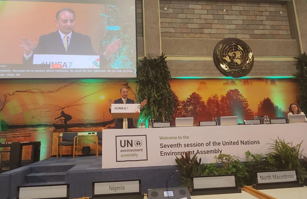 Federal Minister Dr. Musadik Malik Represents Pakistan at UNEA-7 in ...