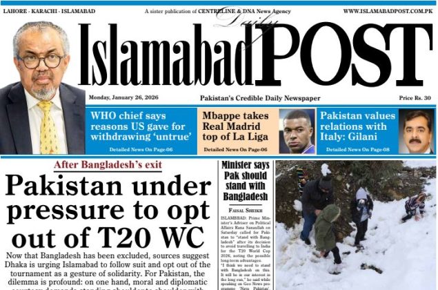 E-PAPER JAN 26 - Islamabad Post